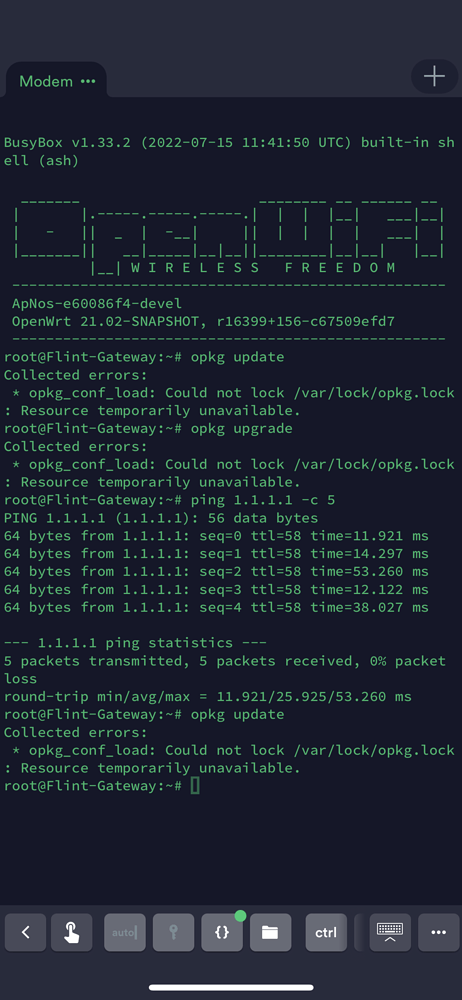 Collected errors: - Technical Support for Routers - GL.iNet
