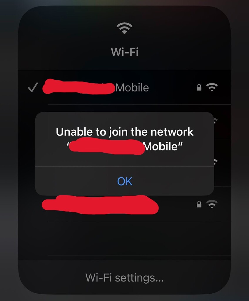 GL-XE300 WiFi looks like connected, but it is not (after running well ...