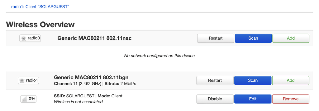 GL-SFT1200 Opal WiFi client mode non-functional - Routers - GL.iNet