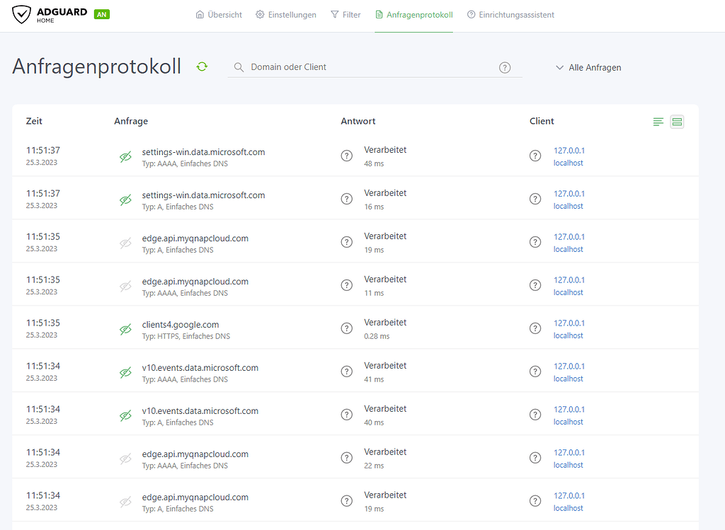 No Client IPs in AdGuard Logs - Technical Support for Routers - GL.iNet