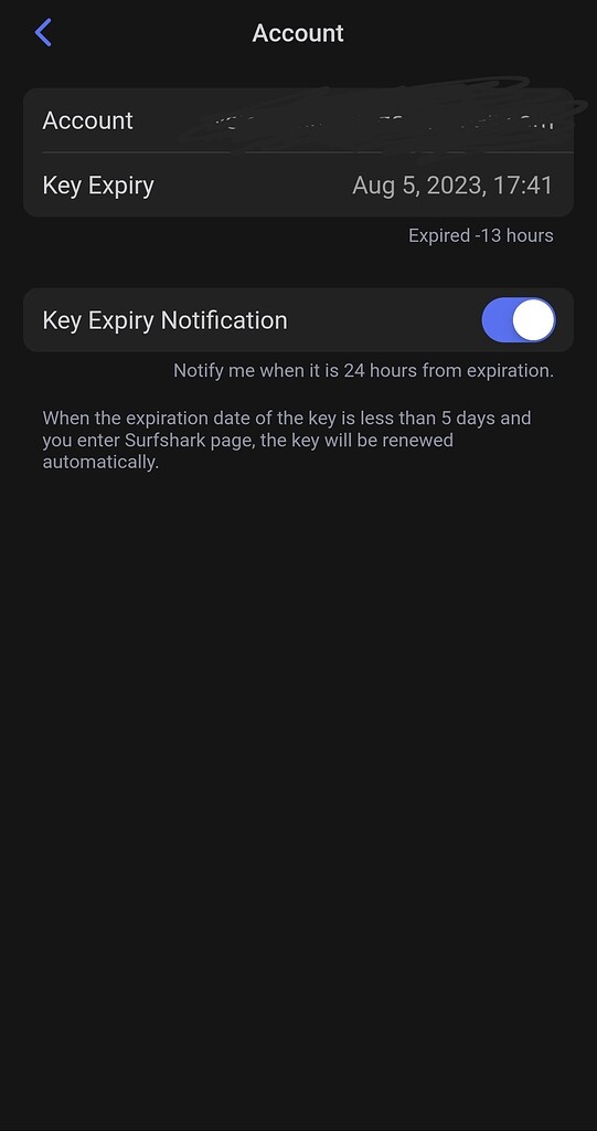 Expired Key in Surfshark - VPN, DNS, Leaks - GL.iNet