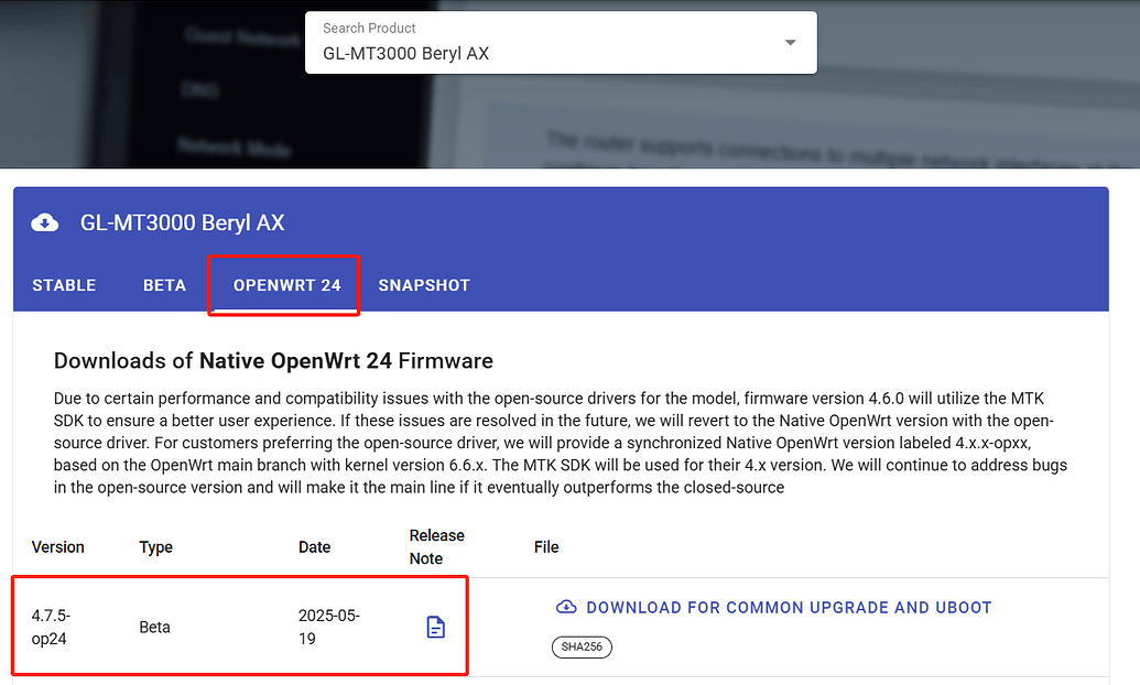 Firmware operwrt 24.10 - VPN, DNS, Leaks - GL.iNet Official Forum