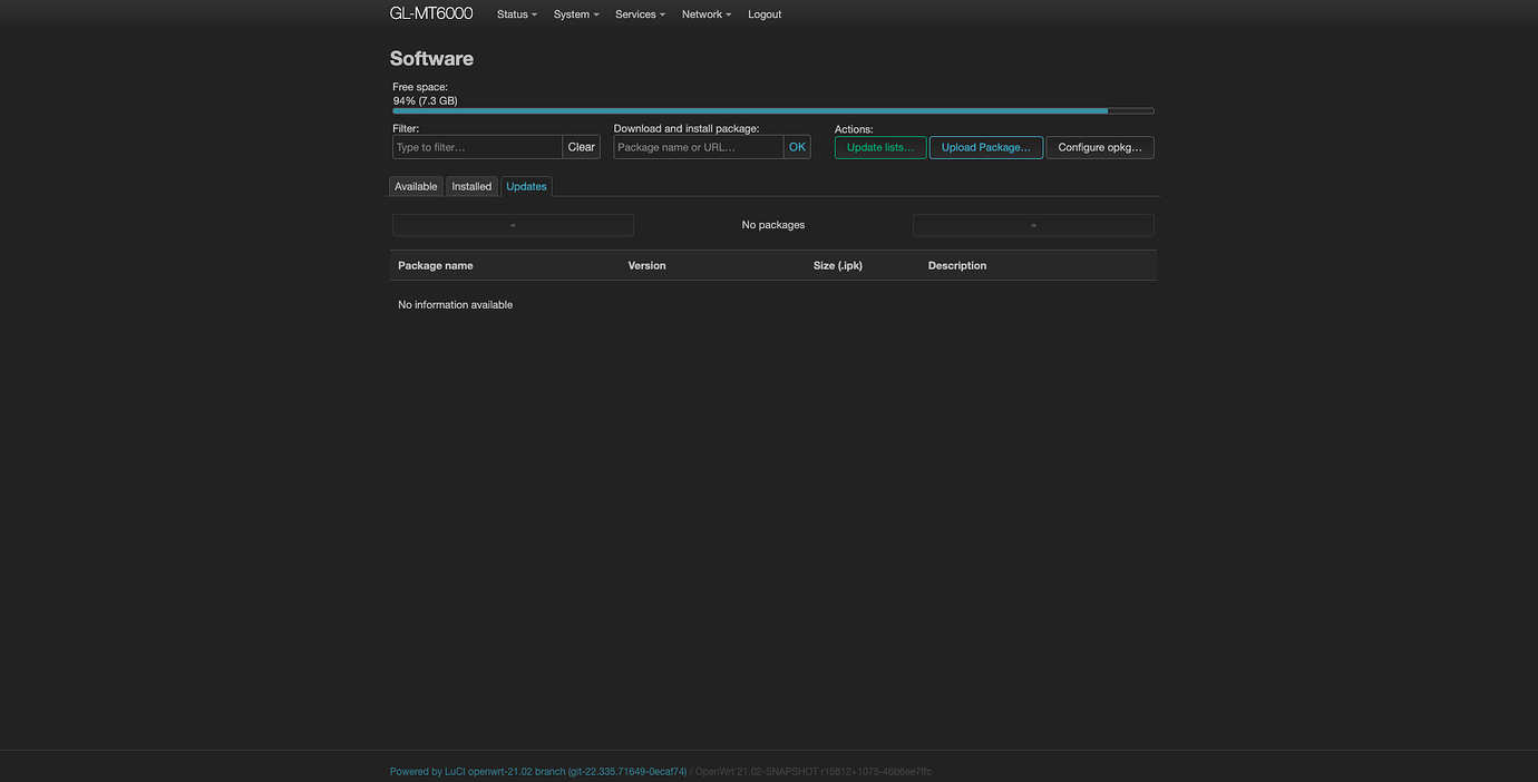 GL-MT6000 - Admin Panel Password not working - Routers - GL.iNet