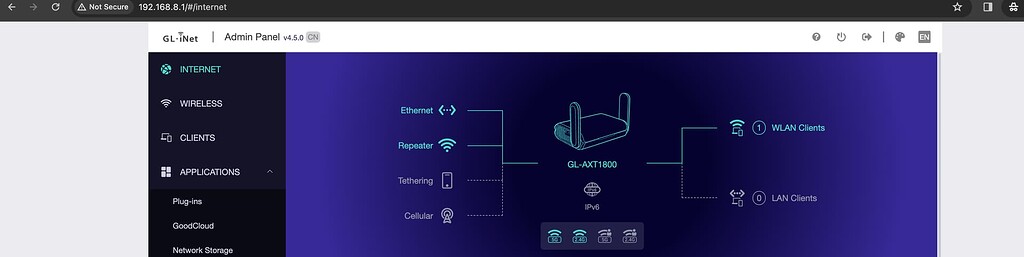 VPN Dashboard Missing after v4.5.0 - VPN, DNS, Leaks - GL.iNet Official Forum