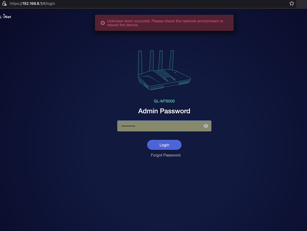 Can't login to gl GUI page anymore. Error 500! ( Flint 2) - Technical ... Can't login to gl GUI page anymore. Error 500! ( Flint 2) - Technical ...