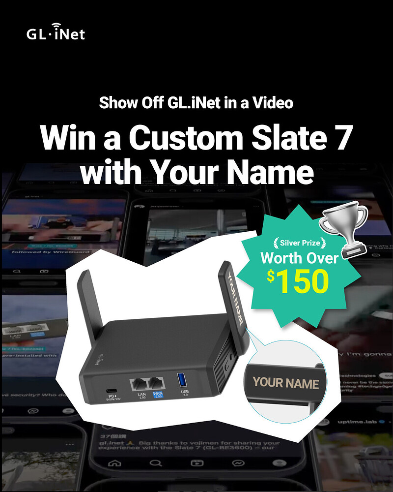 🎉 GL.iNet Turns 15 – Celebrate With Us! 🎉We’re hosting a global video ...