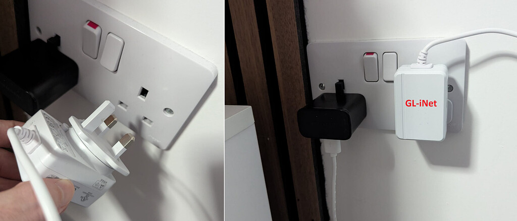 UK pin plug (power) upside down - Routers - GL.iNet Official Forum