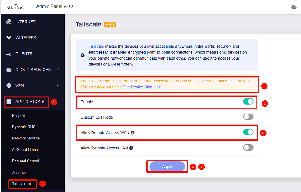 How to Configure GL.iNet Router to host Tailscale Exit Node - VPN, DNS, Leaks - GL.iNet Official ...