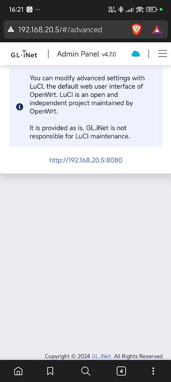 Access Luci in access point mode - Routers - GL.iNet
