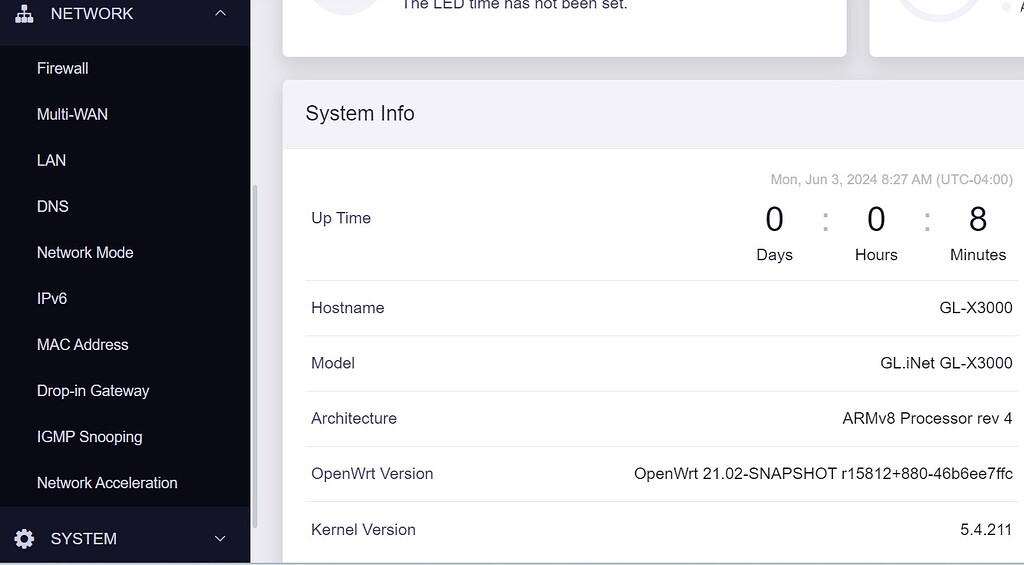 No NAT Settings For GL-X3000 - Routers - GL.iNet Official Forum