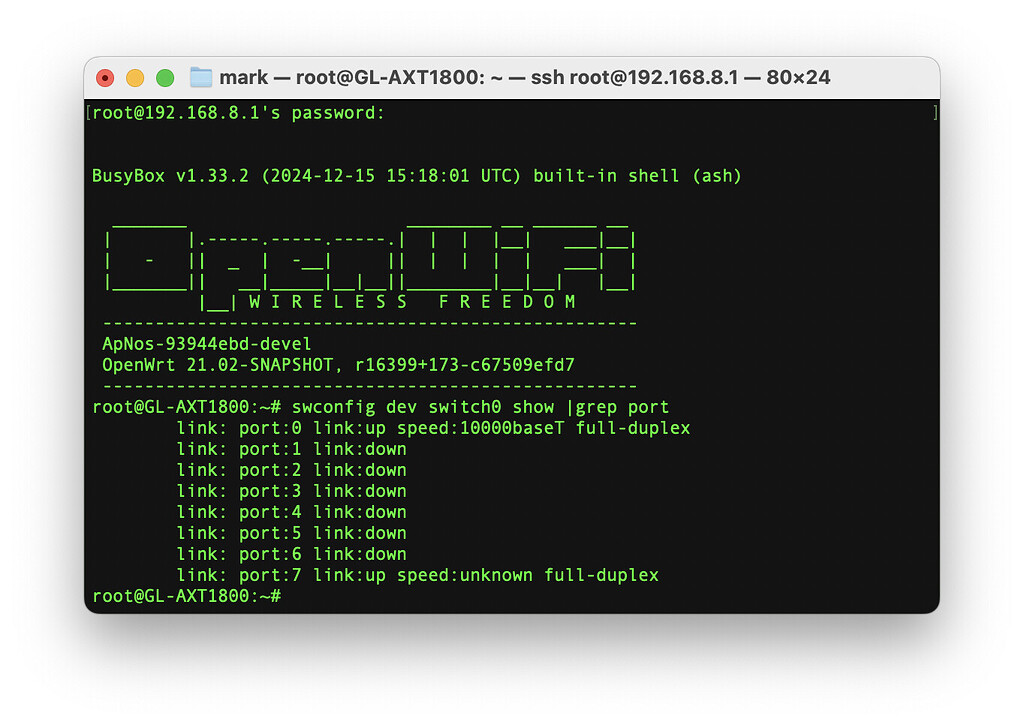 Ethernet WAN not working on AXT1800 - Routers - GL.iNet