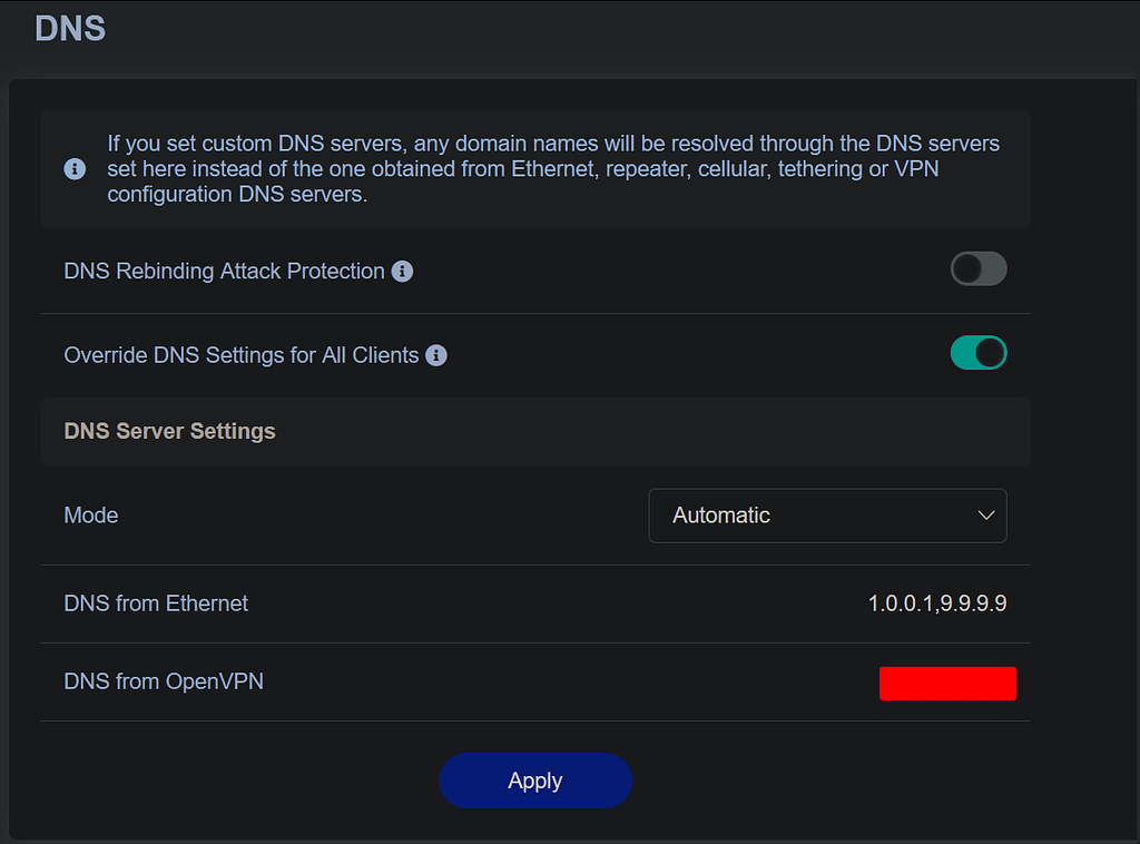 Which DNS server is active on my router? - Routers - GL.iNet