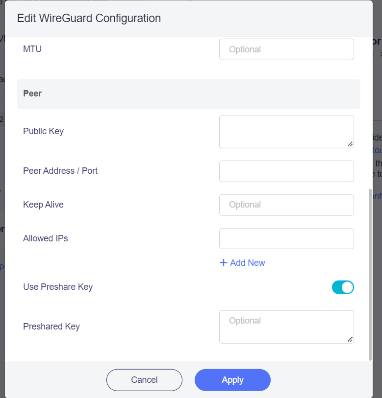 Wireguard preshared keys on GL-AR300M16-Ext - Routers - GL.iNet