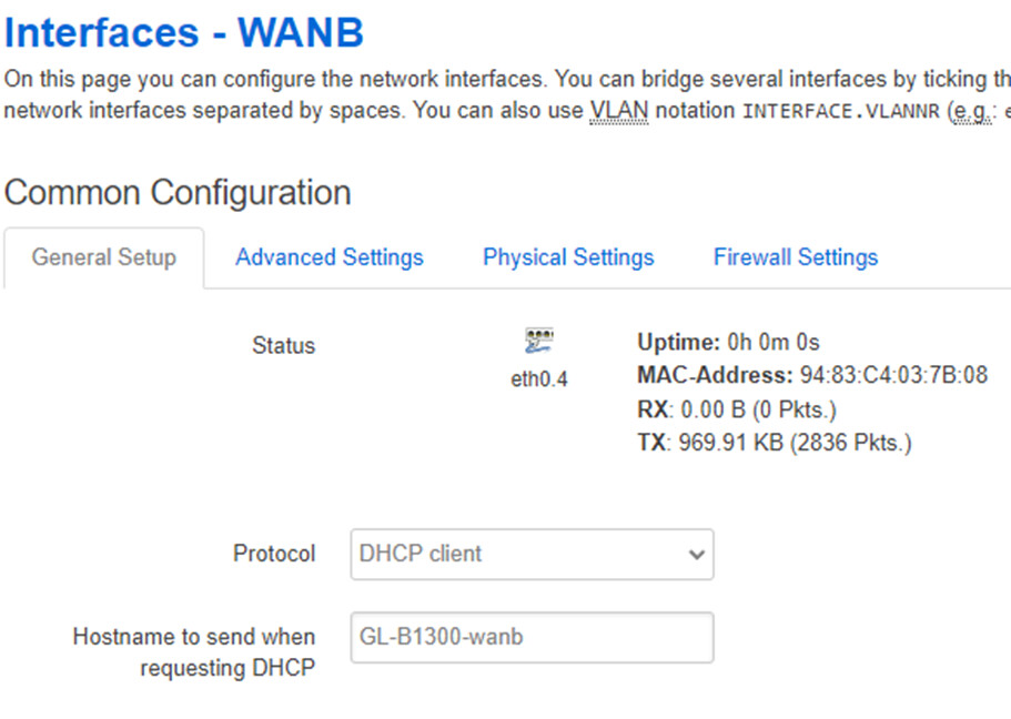 Dual WAN configuration of GL-B1300 - Router - GL.iNet Official Forum