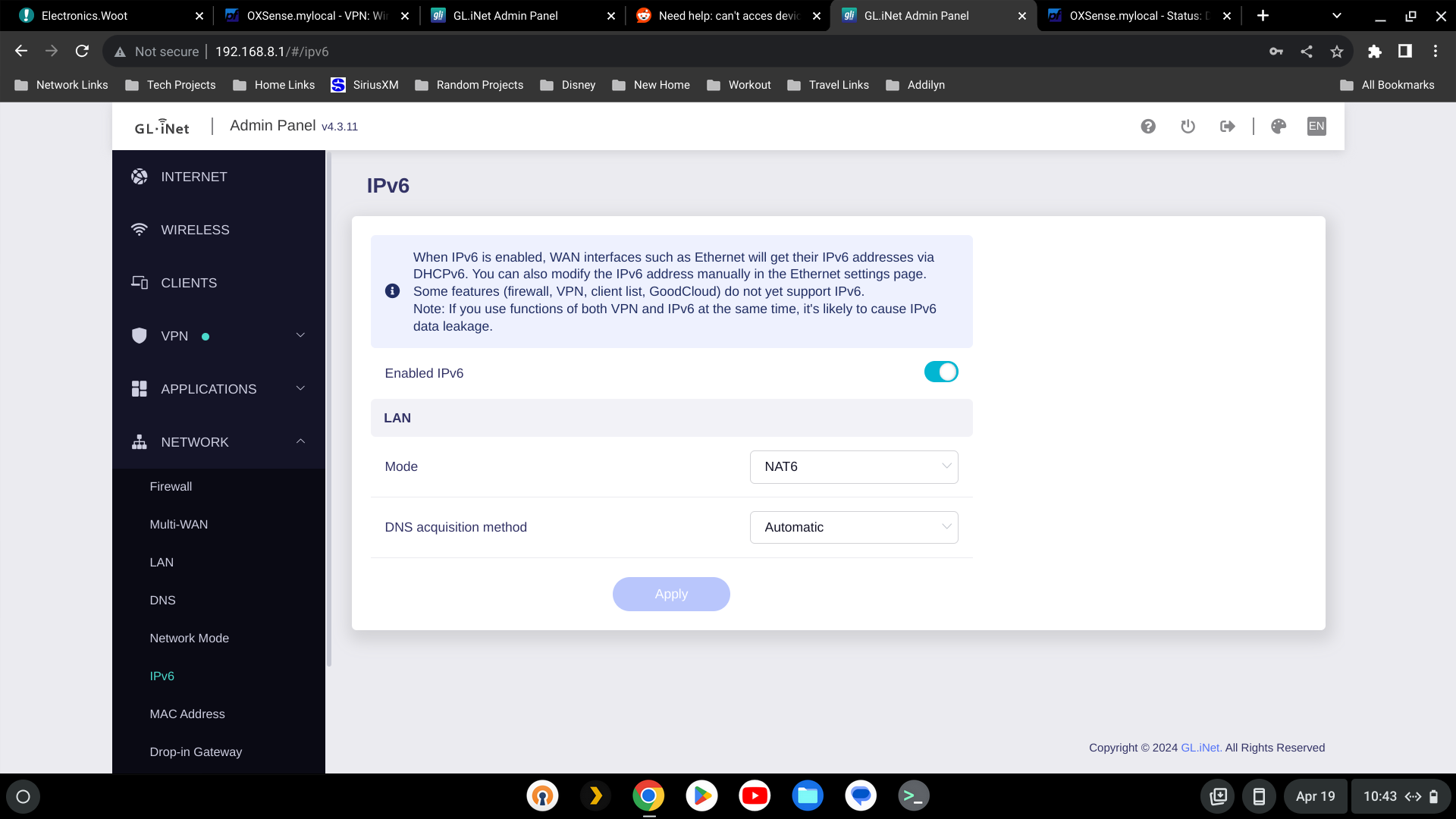 WireGuard Client (Slate AXT1800) hanging while trying to start and not ... WireGuard Client (Slate AXT1800) hanging while trying to start and not ...