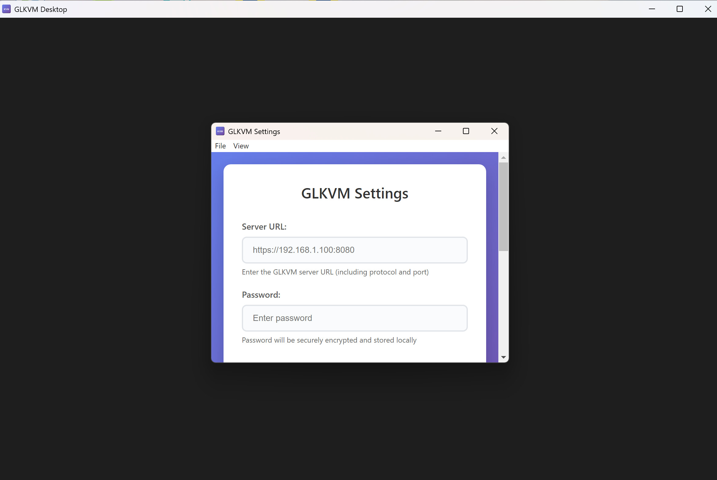 Desktop Application - KVM - GL.iNet